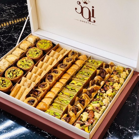 Assorted Arabic Sweets 750g